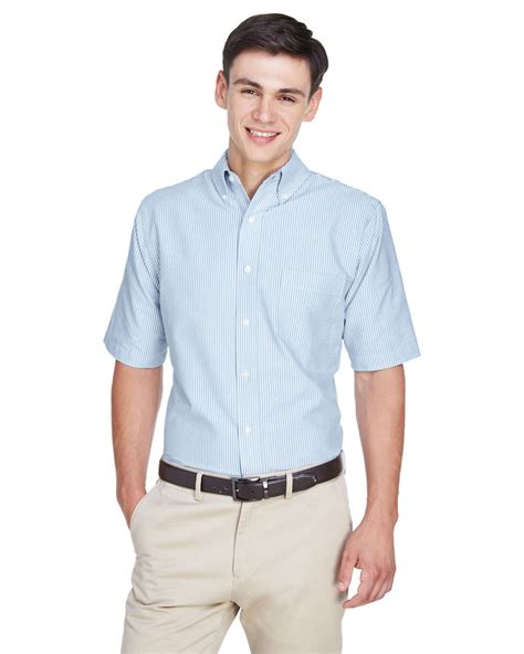 Ultraclub 8972 Men Classic Wrinkle Free Short Sleeve Oxford