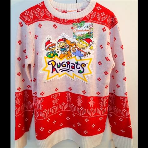 Nickelodeon Sweaters Nickelodeon Rugrats Christmas Poshmark