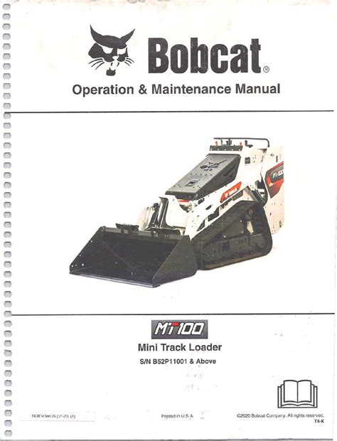 Bobcat Mt100 Operation Manual 1 Canwest