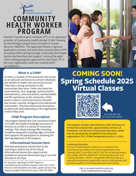 Community Health Worker Chw Program Practice Transformation Institute