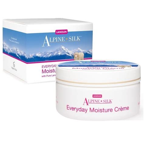 Alpine Silk Everyday Moisture Creme With Pure Lanolin And Vitamin E