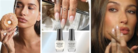 Get Hailey Biebers Glazed Donut Nails For Under 30 Le Beauty