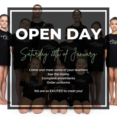Dance Construct Open Day Is Saturday The 28th Of January