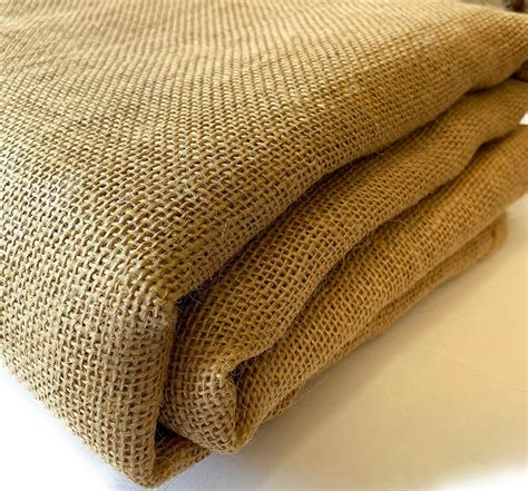 Burlap Premium Natural Vintage Jute Fabric 40 Inches Wide 5 Yards Fold Etsy