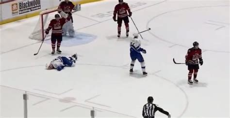 Canucks Mark Friedman Hospitalized After Scary Looking Hit Sports