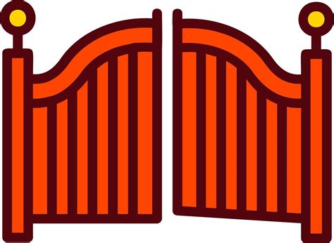 Gate Vector Icon 17183769 Vector Art At Vecteezy