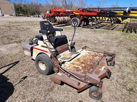 Grasshopper Model 718 Mower 61” Deck Vanguard Engine Sn 466421 Fragodt Auction And Real