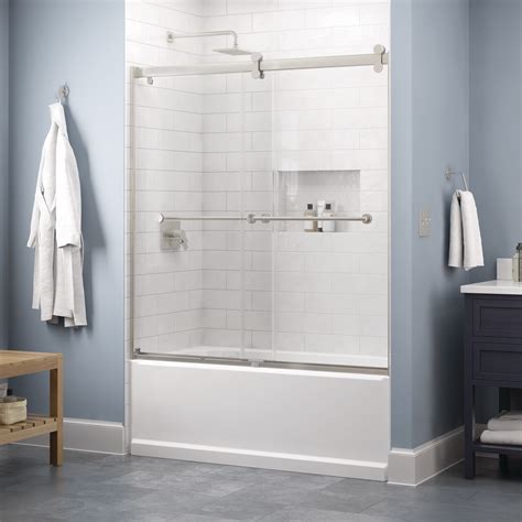 Delta Tub And Shower Units Delta Pro Series 60 In W X 57 In H Five