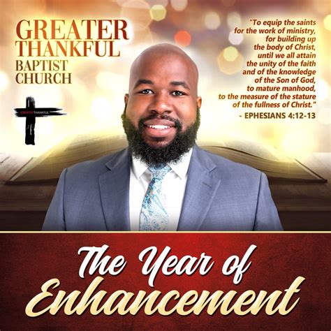 Greater Thankful The Greater Thankful Missionary Baptist Church Seeks