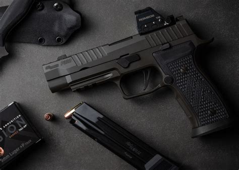Sig Sauers New P320 Axg Legion Is A Full Size 9mm Pistol Popular