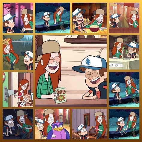 Wendy And Dipper Collage By Darkmegafan01 On Deviantart