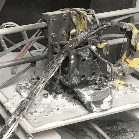 3d Printer Halts And Catches Fire — Analysis Finds A Surprising Culprit