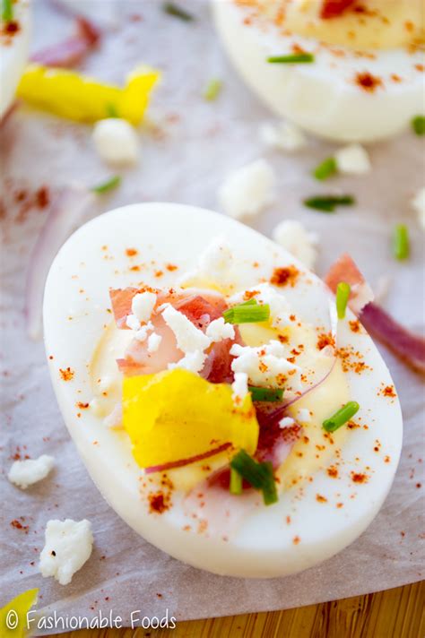 Fancy Deviled Eggs