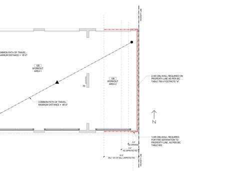 Fire Separation To Property Line The Building Code Forum