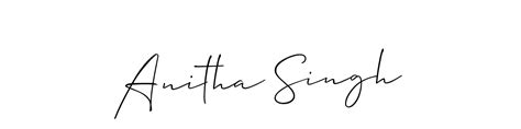 71 Anitha Singh Name Signature Style Ideas Super E Signature