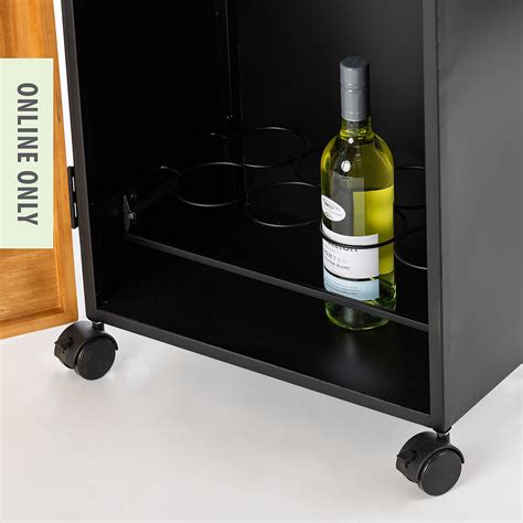 Furniture Design Republique Blanc Collapsible Wine Bar Leaner