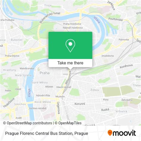 How To Get To Prague Florenc Central Bus Station In Praha 8 By Bus