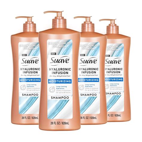 Suave Hyaluronic Infusion Moisturizing Shampoo Long