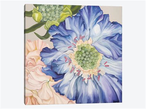 Scaboius And Pinks Art Print By Jo Beer Icanvas