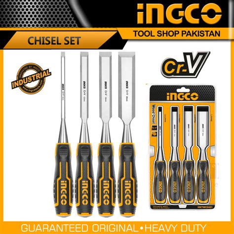 Ingco Industrial 4pcs Wood Chisel Set Z T Daraz Pk
