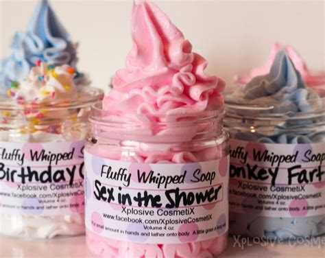 Fluffy Whipped Soap Sex In The Shower 4 Oz Vegan Friendly Etsy