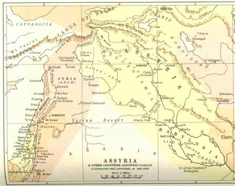 Ancient Assyria Map