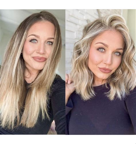 Before And After Haircut For Women Long Bob Haircuts Before And