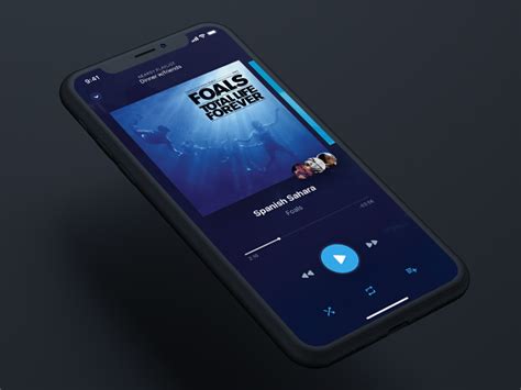 Ui Challenge 009 Music Player Perspective By Eirik Torheim On Dribbble