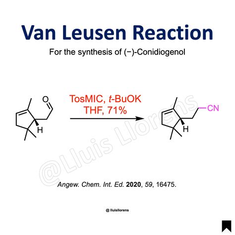 Van Leusen Reaction