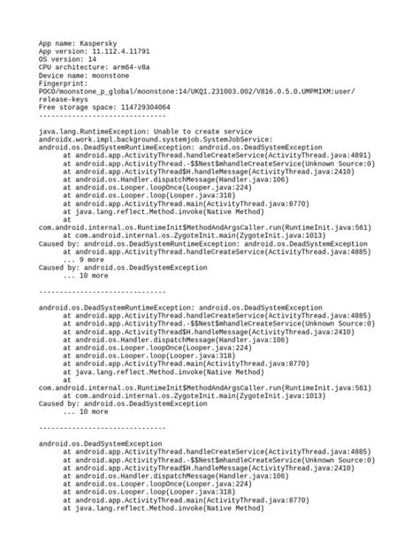Stacktrace2024062012 07 48549 Pdf Android Operating System Embedded Linux
