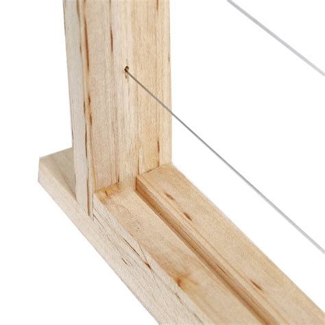 4pcs Wooden Bee Hive Frame Bee Honeycomb Foundatio Vicedeal