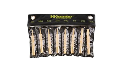 8 Piece Brass Punch Set Wheeler