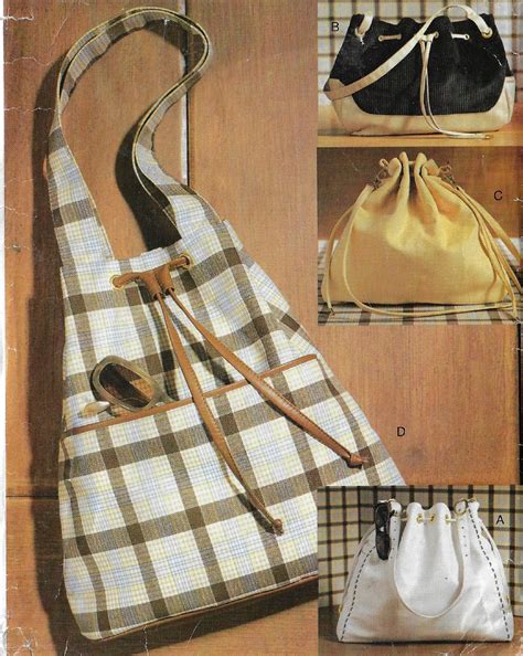 Drawstring Bucket Bag Sewing Pattern Sema Data Co Op