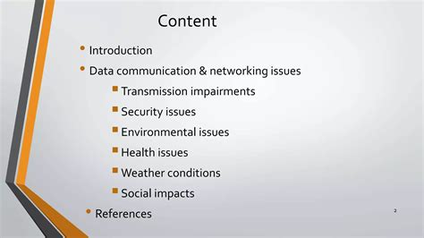 Data Communication And Networking Issues In Real Life Pptx
