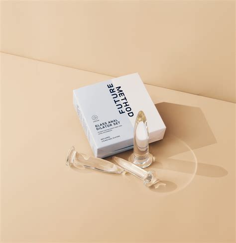 Glass Anal Dilator Set Anal Stretching Kit Future Method