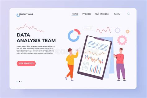Statistics Screen Landing Data Analysis Analyst Teamwork Work