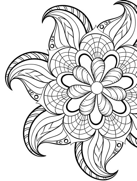 20 Gorgeous Free Printable Adult Coloring Pages Mandalas Zum
