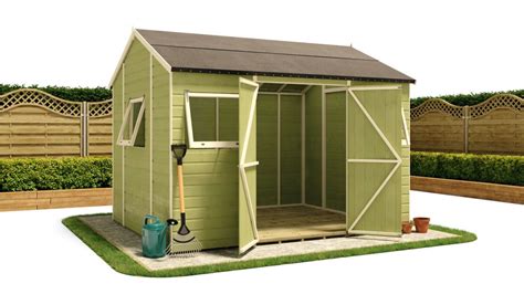 Pressure Treated Apex Sheds Windowless Project Timber