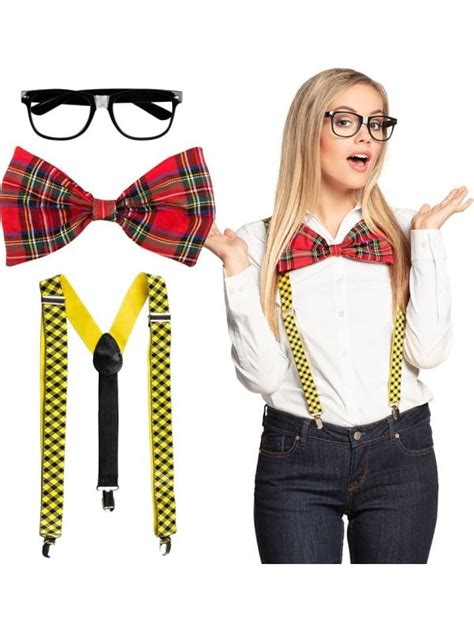 Accessoire Set Nerd Feestkledingnl