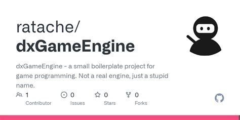 Github Ratachedxgameengine Dxgameengine A Small Boilerplate