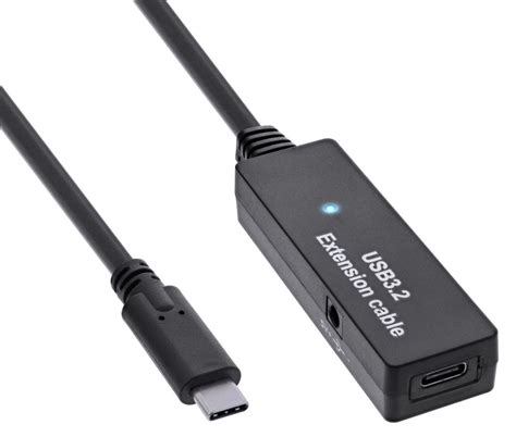 USB 3 2 Gen 1 Active Extension USB C Male To USB C Female 5m KVM Switch Versand