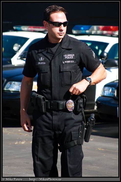 20091017 Lapd K9 Officer 001 Lapd Men In Uniform Police Outfit