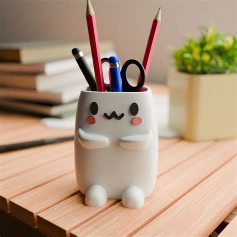 3d Print Pen Holder File Etsy