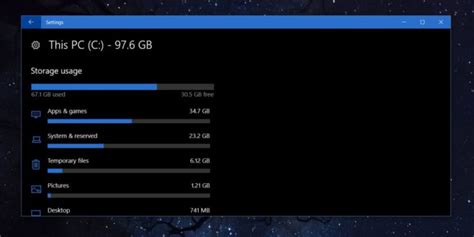 How To View Storage Usage By Folder In Windows 10