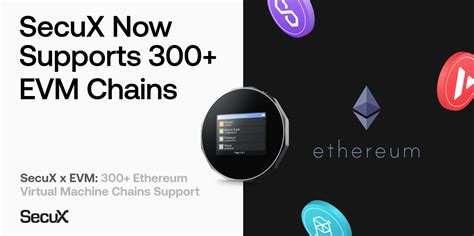 Secux Crypto Wallets Add 300 Evm Chains Support Product Updates