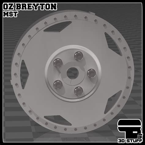 Stl File 110 Rc Rim Oz Breyton 26mm And 24mm And Mst Rim Star ⭐・model