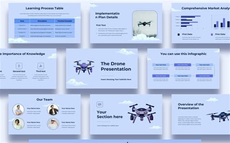 Drone Powerpoint Presentation Template Templatemonster