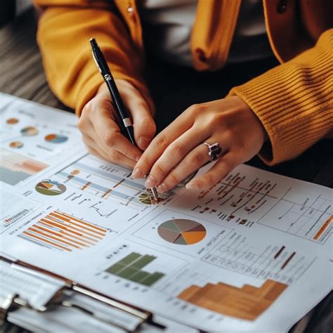 A Person Analyzing Risk Data And Preparing Risk Assessment Reports Premium Ai Generated Image