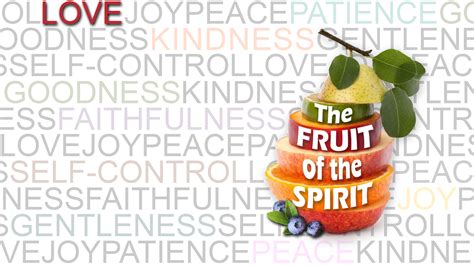The Fruit Of The Spirit Love The Journey At First Baptist