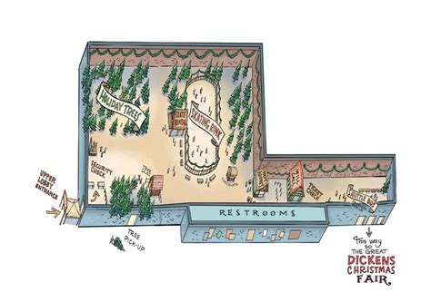 Visitors Map To The Dickens London Dickens Fair Dickens Victorian
